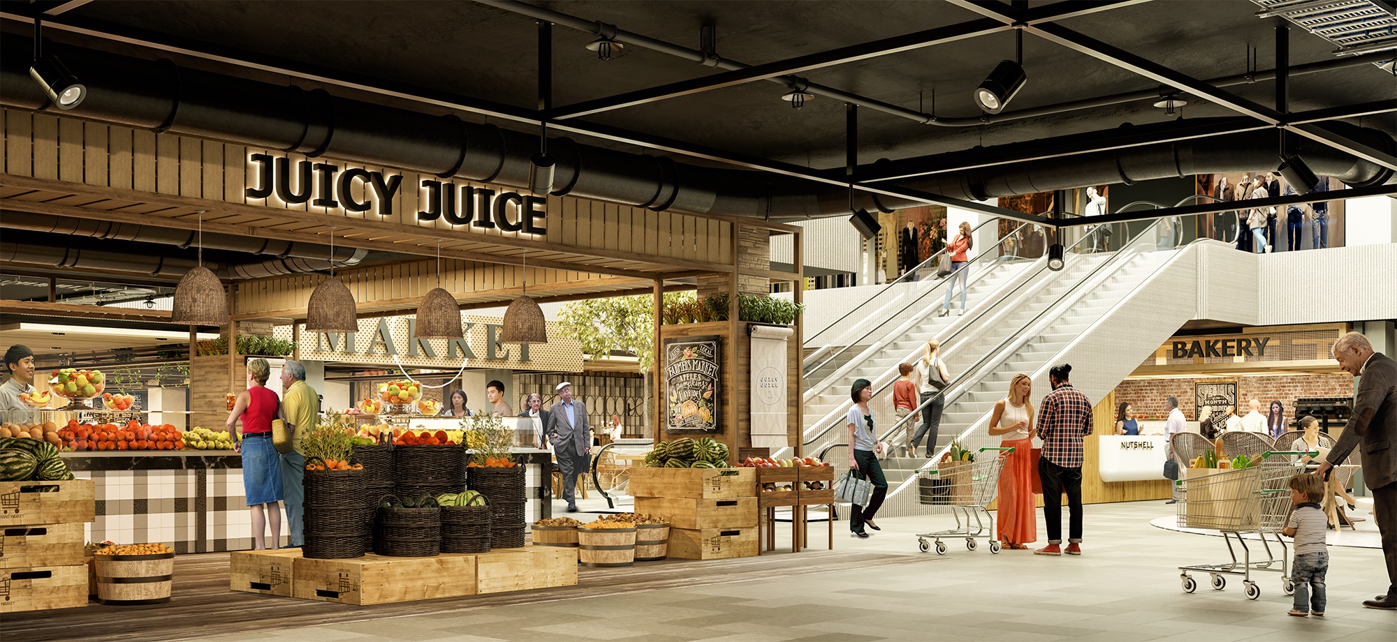 Roselands Shopping Centre Refurbishment - SEDA Services